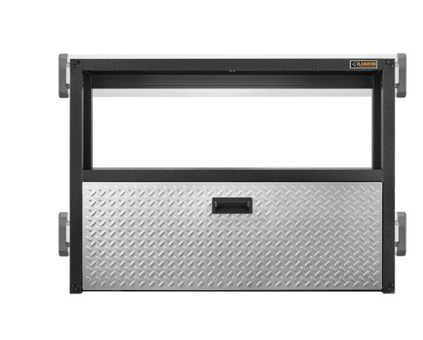 Gladiator Silver Ready-To-Assemble Foldaway Workstation - GAFS42KDJG ...