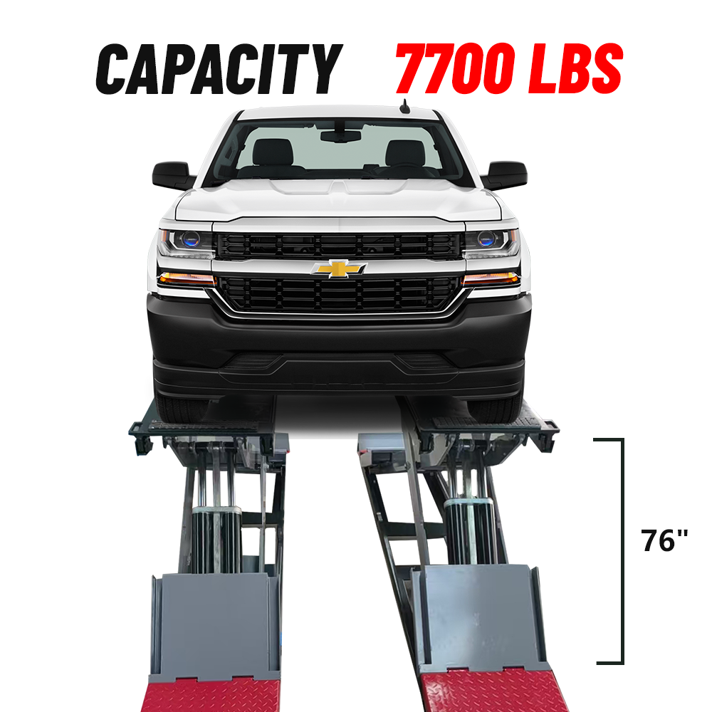 Katool KT-X99 7,700 lb Hydraulic Scissor Lift Platform KT-X99 – Garage ...