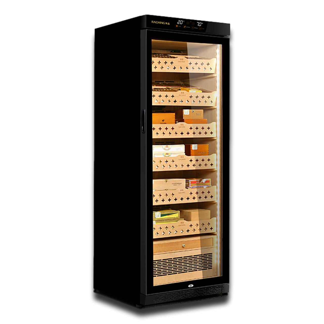 Raching MON2800A Electric Cigar Humidor Cabinet Climate-Controlled ...