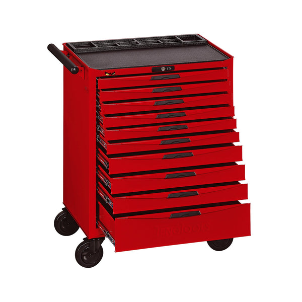 Teng Tools 10 Drawer Heavy Duty Roller Cabinet Tool Chest / Wagon ...