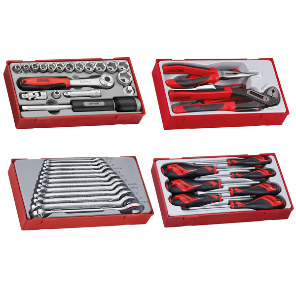 Teng Tools 231 Piece Complete Mixed General Hand Tool Kit (Mega Bundle ...
