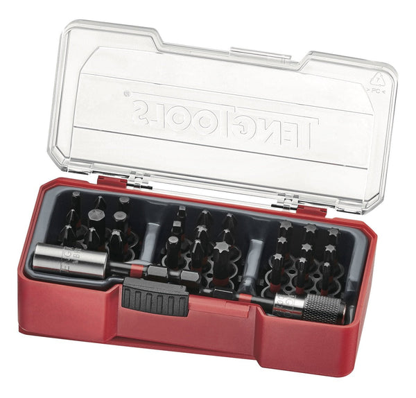 Teng Tools 30 Piece 1/4 Inch Hex Drive Hex Torx ROB Impact Screwdriver ...