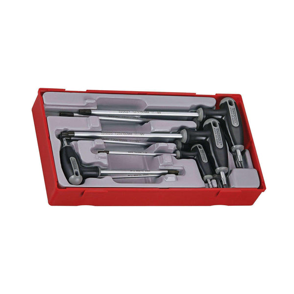 Teng Tools 7 Piece T Handle Torx (TX) Key Driver Set with TPX Ends ...