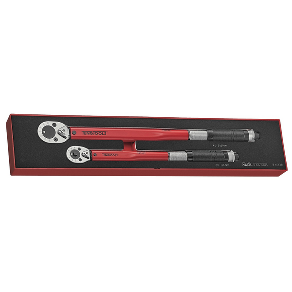 Teng Tools Torque Wrench Set 3/8 & 1/2 Inch drive 2pcs in EVA Foam ...