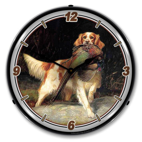 Collectable Sign and Clock - Bird and Setter Clock 1405504 – Garage ...