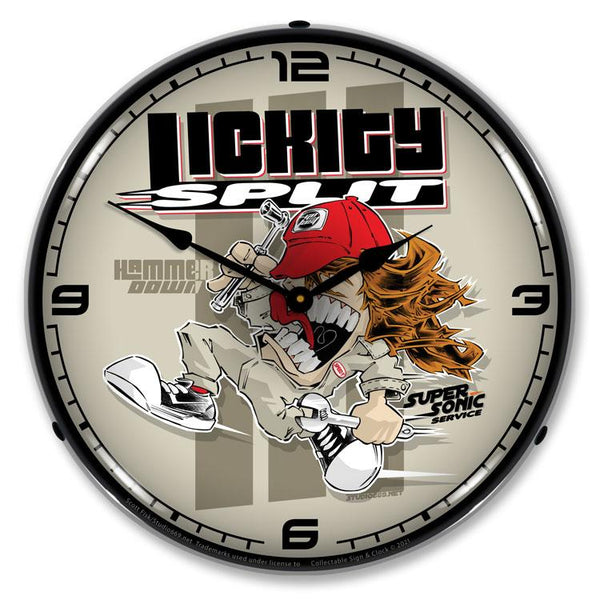 Collectable Sign and Clock - Lickity Split Clock SF21011182 – Garage ...